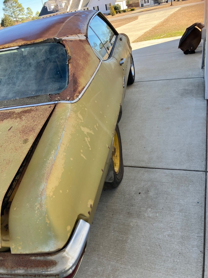 1971 Pontiac Gto Hardtop Shell, Interior, Frame, rear, Glass,parts car ...