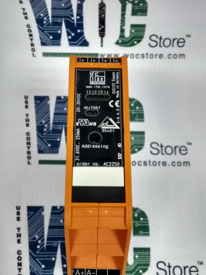 AC2250 D45127 IFM ELECTRONIC AS-Interface control cabinet module SL No ...