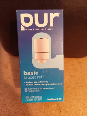 PUR Water Filtration System Basic Faucet Refill RF-3375 Unopened | eBay