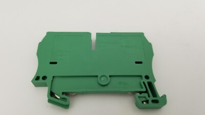 Weidmuller ZPE4 DIN Rail Ground Terminal Block | eBay
