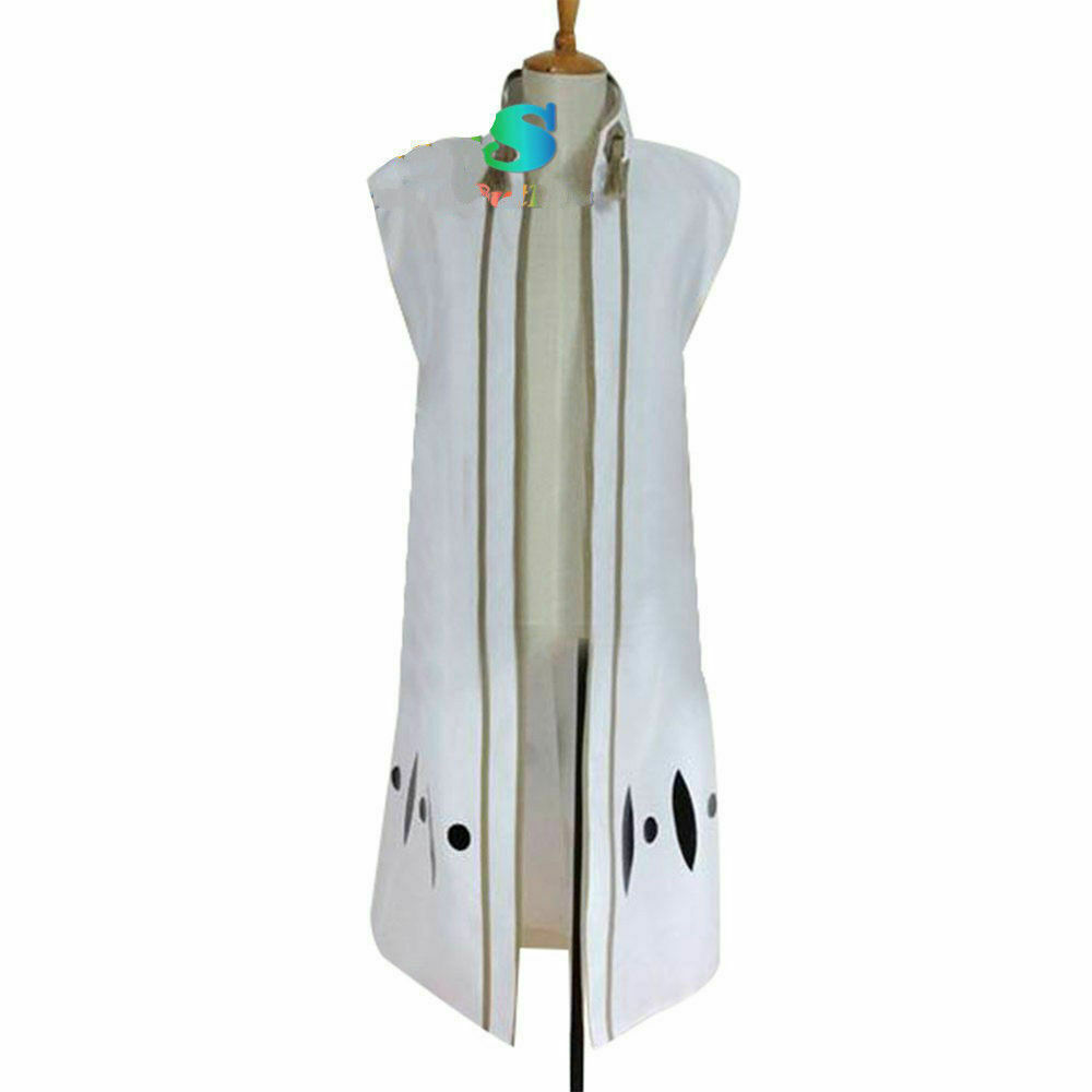 Japan Anime Bleach Kuchiki Byakuya Cloak Cape coat Halloween Cosplay ...