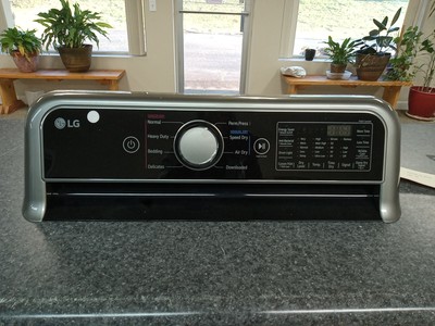 LG dryer Control Panel stainless steel & black EBR86268008,UI PCB ...