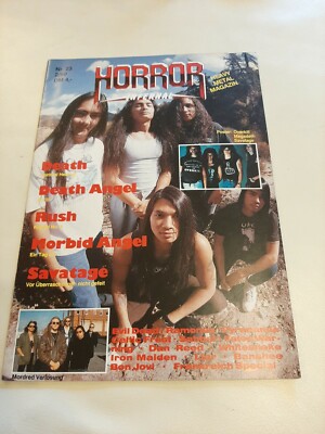 Horror Infernal 2/90 Fanzine Magazine Metal Hammer Break Out Heavy ...