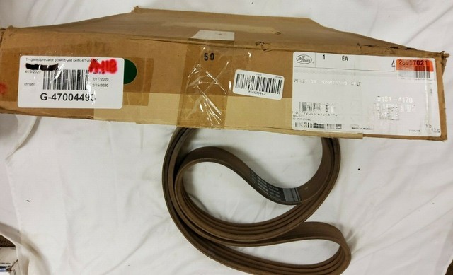 Gates 9181-4170 4/5vp1700 Predator Powerband 4 Stranded 5vp1700 V-belt ...