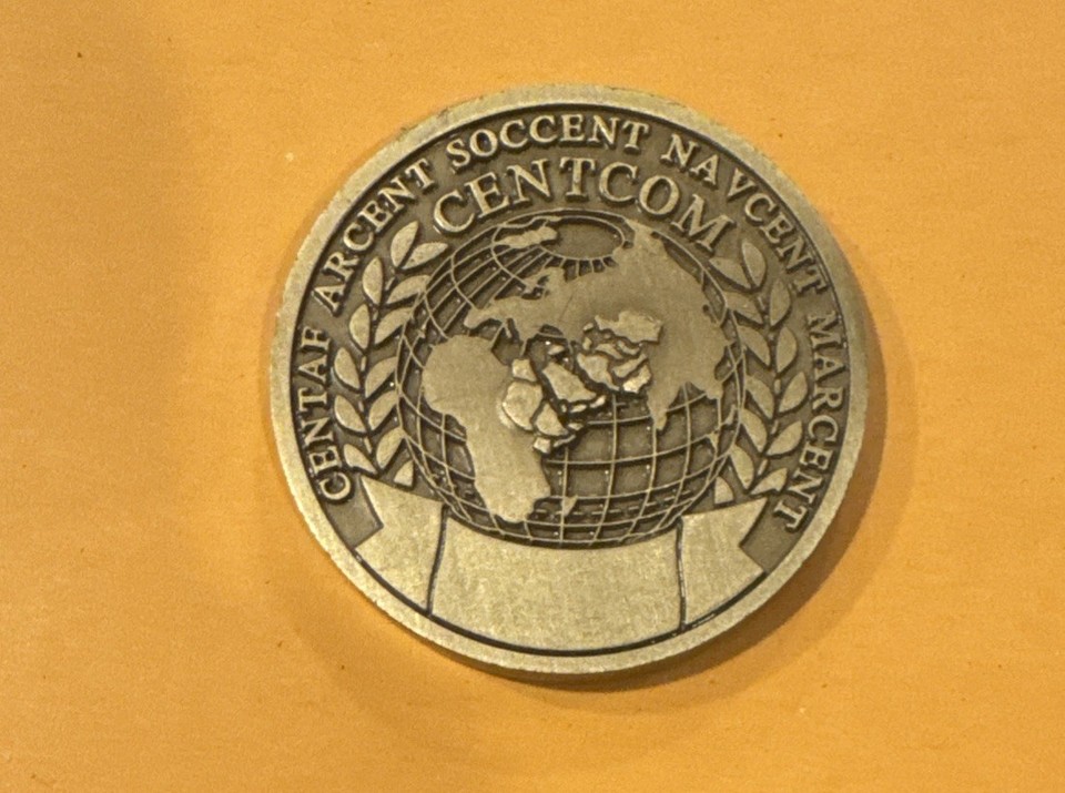 USAF Macdill Air Force Base Challenge Coin - CENTCOM Central Command | eBay