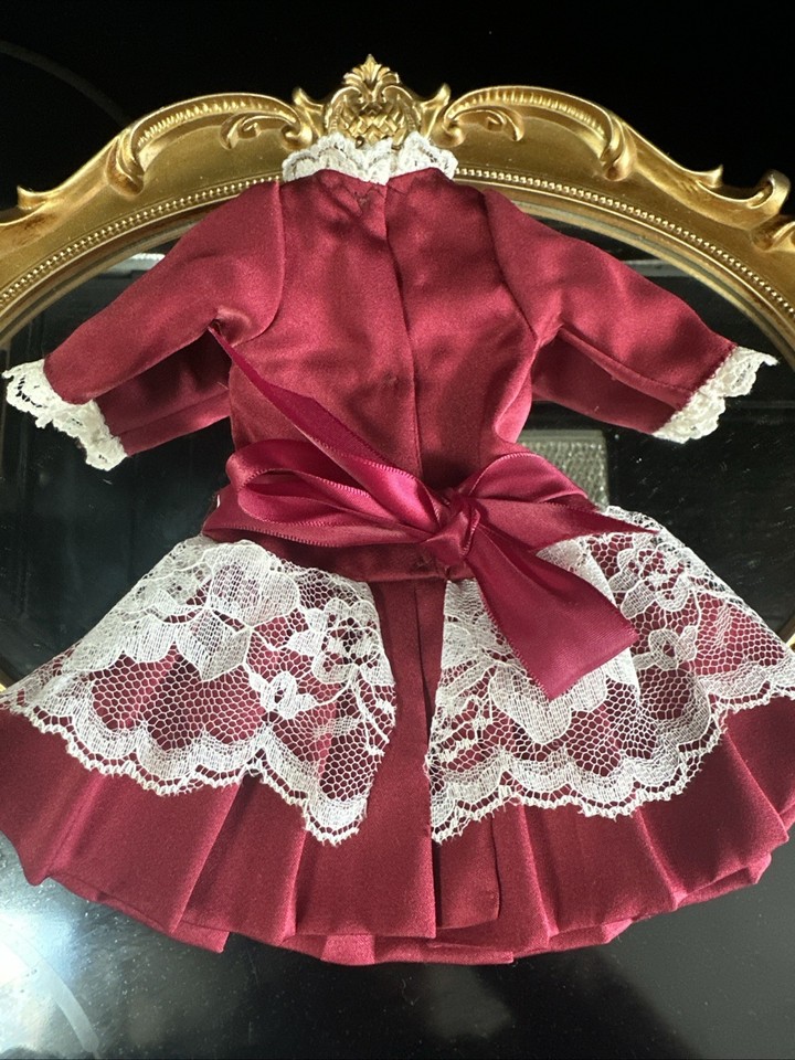 Victorian Style Doll Dress For Antique Bru French Bebe Or Jumuea Doll ...