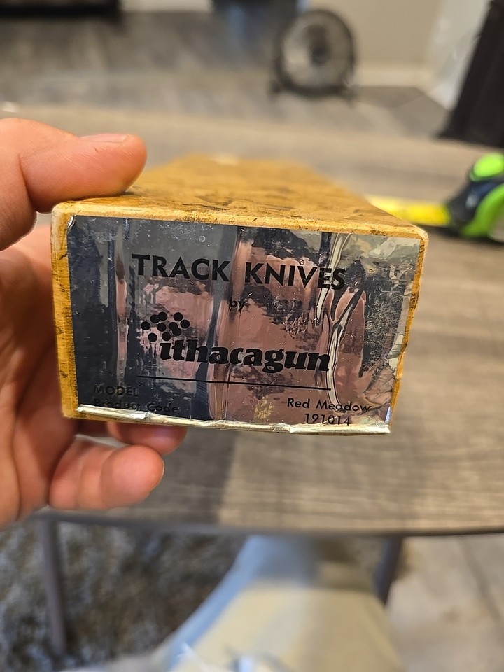 Ithaca Gun Track Knife Bone Crusher Last One !! | eBay