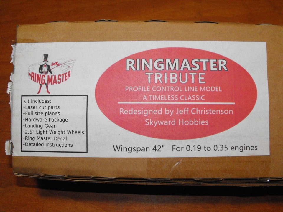 Skyward Hobbies laser cut Ringmaster Tribute In excellent condition ...