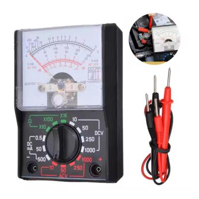 Analog Multimeter Voltmeter Ammeter Ohmmeter Tester Meter OHM Volt | eBay