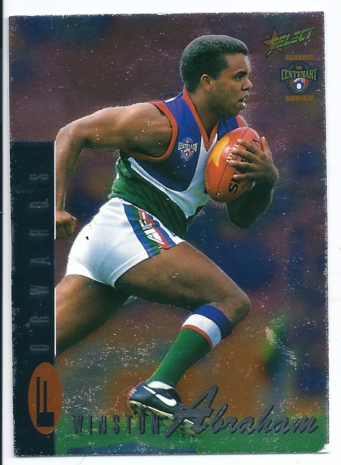 1996 Select Classic Metal Silver [ 54 ] Winston ABRAHAM Fremantle | eBay