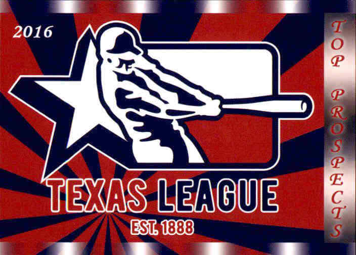 2016 Texas League Top Prospects #1 Header Logo Checklist - NM Baseball ...