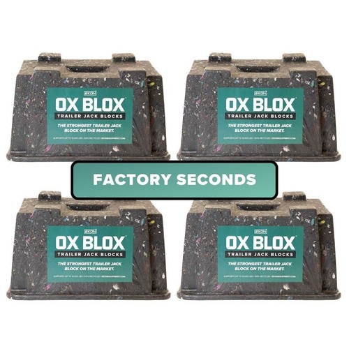 (4 Blocks) OX BLOX Trailer Jack Block FACTORY SECONDS | eBay