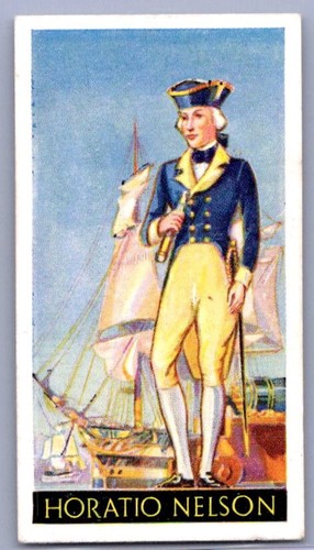 1936 Godfrey Phillips Famous Minors - Horatio Nelson #26 | eBay