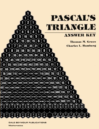 PASCAL'S TRIANGLE-ANSWER KEY 9780866513531 | eBay