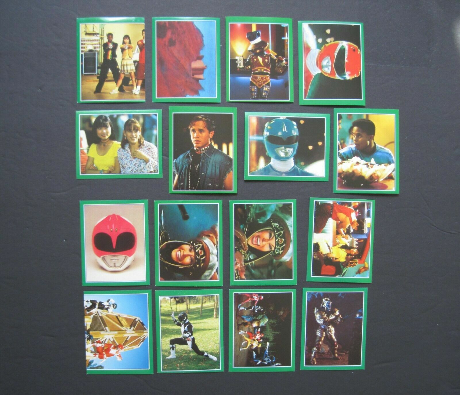 POWER RANGERS STICKERS STAMPS Your Pick of Cards Green Borders 1994 ...