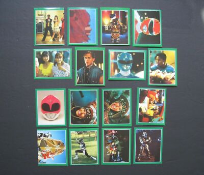 POWER RANGERS STICKERS STAMPS Your Pick of Cards Green Borders 1994 ...