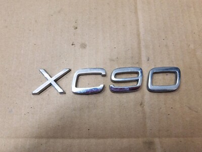 Volvo OEM XC90 Chrome Trunk Individual Letter Emblem Badge Logo ...