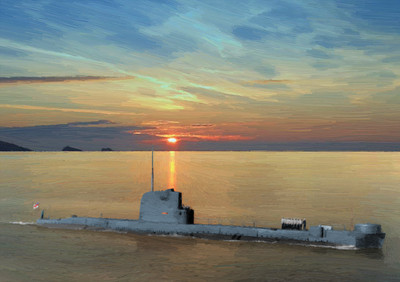 HMS TIPTOE - LIMITED EDITION ART (25) | eBay UK