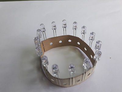 15 x HLMP-EL31-SVKDD, LED 5mm, Industriequalität, Bernstein (Amper ...