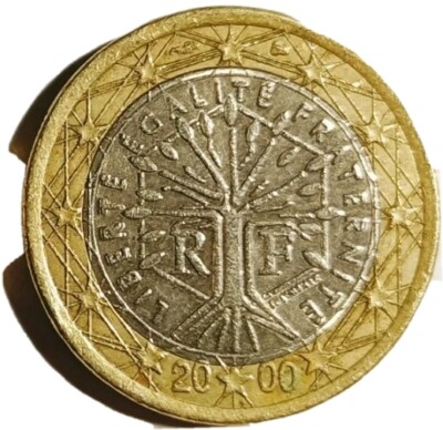Moneta da 1 euro Francia 2000 - Rara | eBay
