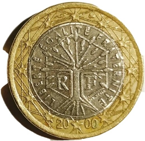 Moneta da 1 euro Francia 2000 - Rara | eBay