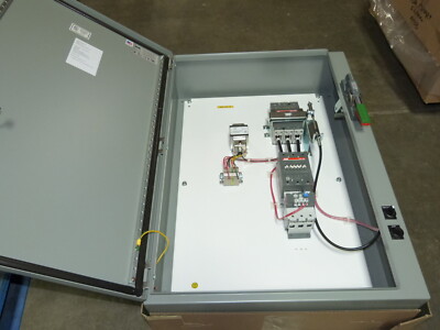 Pump Control Panel Size 4 50HP@240V FLNG, CB,HOA,STRT,CPT N4/12 1yr ...