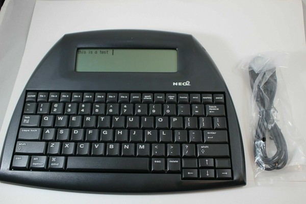 Neo 2 Word Processor Keyboard by AlphaSmart -working NEO2 for sale ...