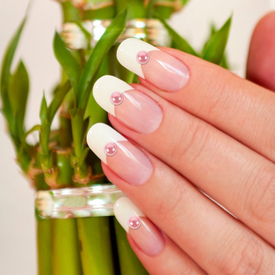 1 box of Flatback Pearl Embellishments DIY Craft Making Half Round ...