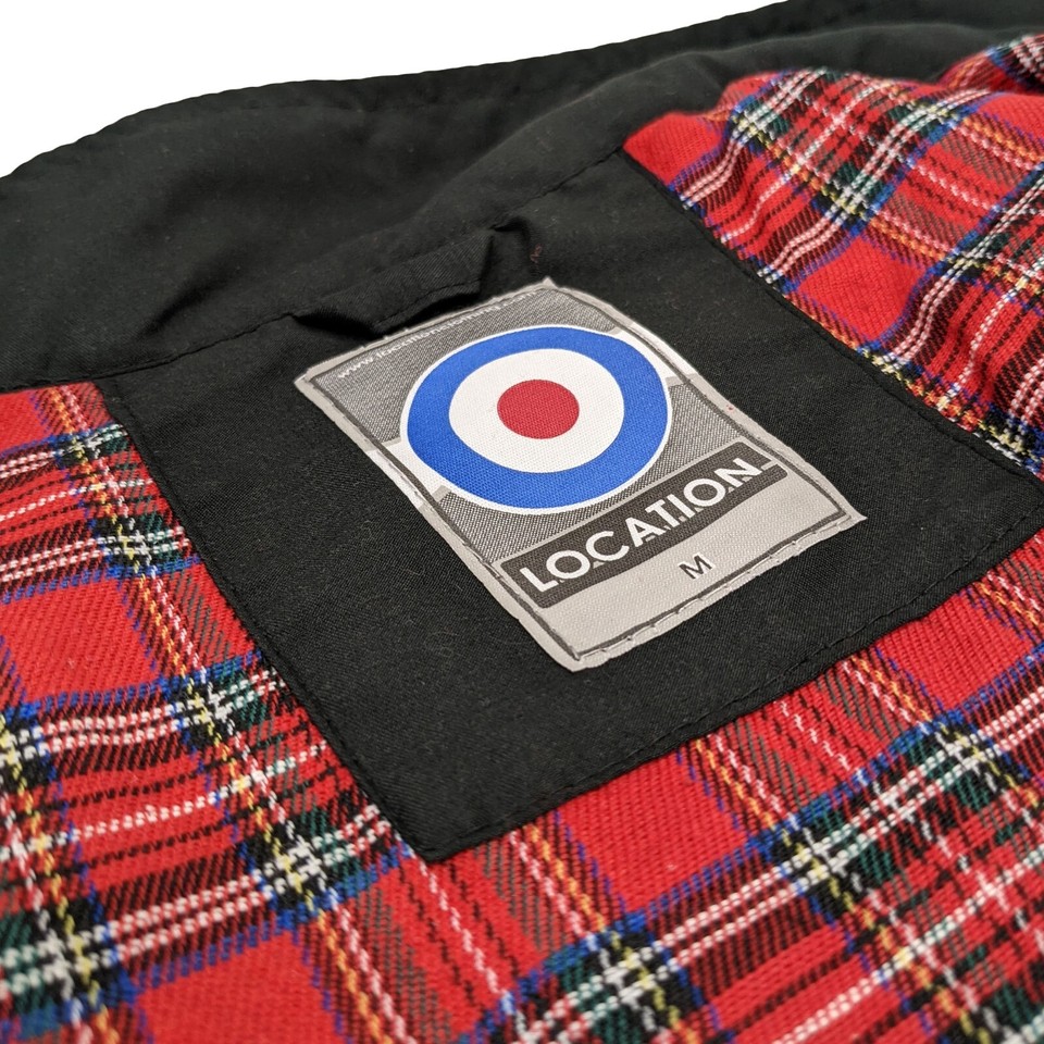 Mens Classic Location Mod Coat Jacket Tartan Lining Soft Lightweight ...