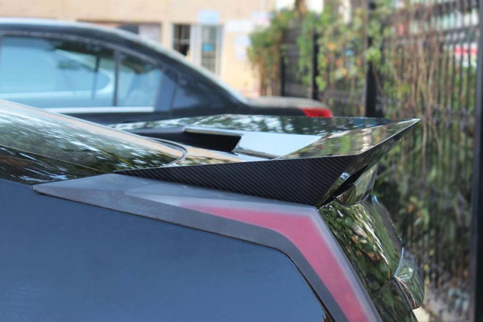 Fits Cadillac CTS Coupe 11-14 REAL Carbon Fiber Rear Trunk Lip Spoiler ...
