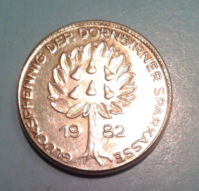 Germany Gluckspfennig (Lucky Pfennig ) token 1982. | eBay