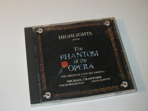 HIGHLIGHTS FROM THE PHANTOM OF THE OPERA CD T1513 | eBay