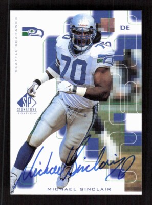 1999 Upper Deck SP Signature Edition #MS Michael Sinclair Auto | eBay
