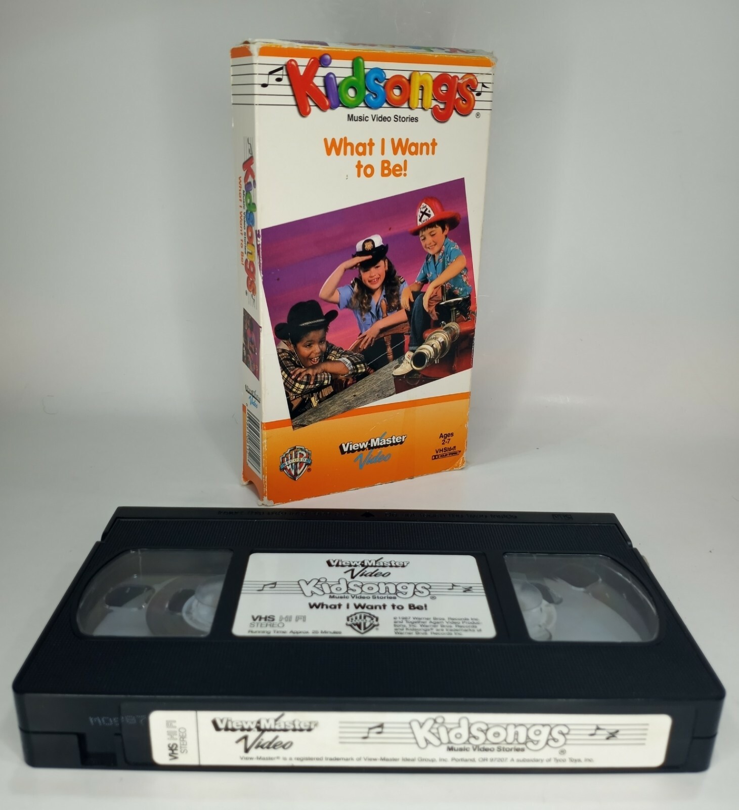Kidsongs - What I Want to Be! View-Master Video VHS Vintage 1987 RARE ...