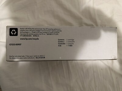 HP 201X Magenta Genuine LaserJet Toner Cartridge CF253XM | eBay