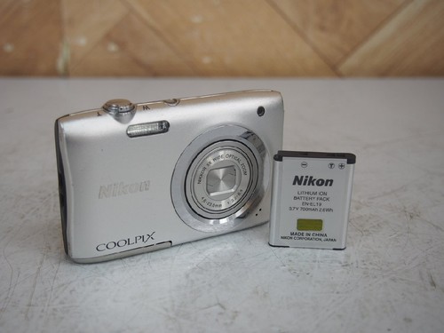 Nikon COOLPIX A100 Silver Digital Camera 20.0MP English Language from ...