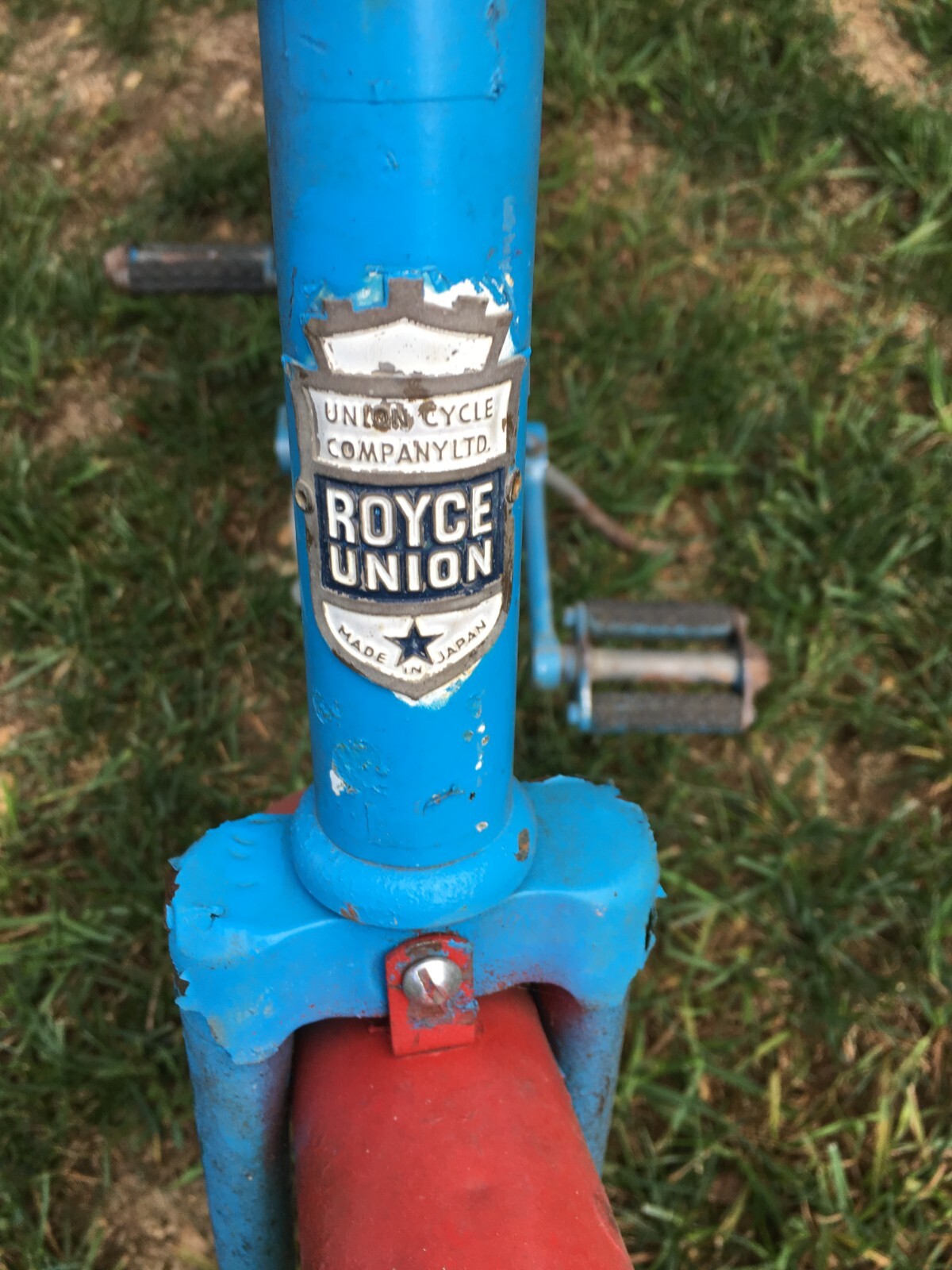 Vintage 1976 Royce Union Boys Bicycle RED WHITE BLUE 16IN Banana Seat ...