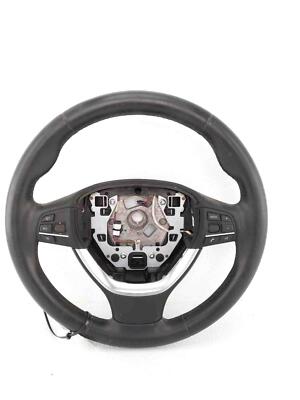 11 12 13 14 16 2015 BMW 535i Steering Wheel With Controls Black OEM ...