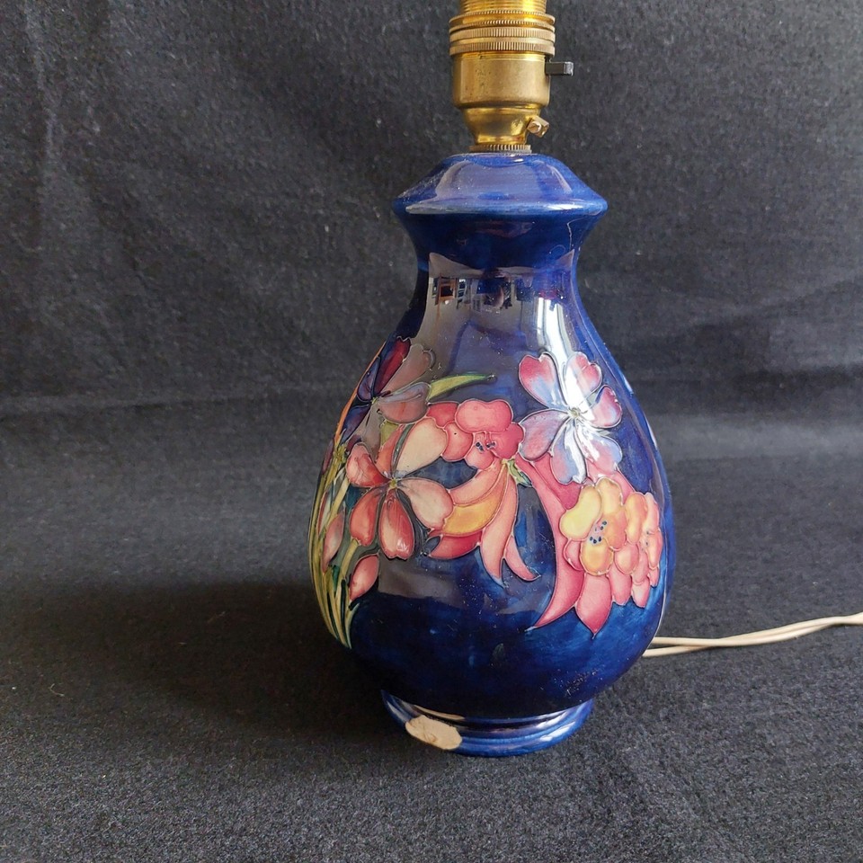 Moorcroft Pottery Table Lamp / Moorcroft Style Jug | eBay UK