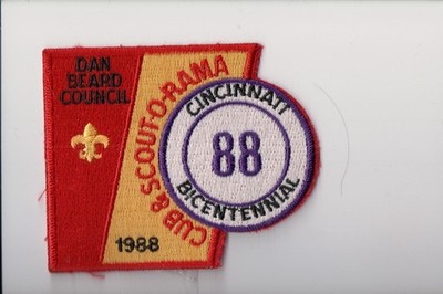 1988 Dan Beard Council Cub & Scout-O-Rama patch | eBay