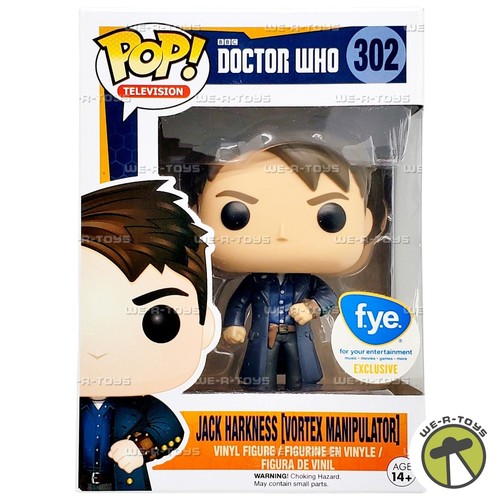 Funko POP TV Doctor Who Jack Harkness Vortex Manipulator 302 Vinyl ...