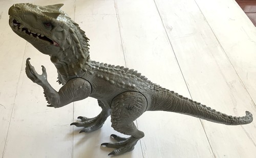 Hasbro 2014 Jurassic World Indominus Rex Toy 20" with Roar Lights and ...