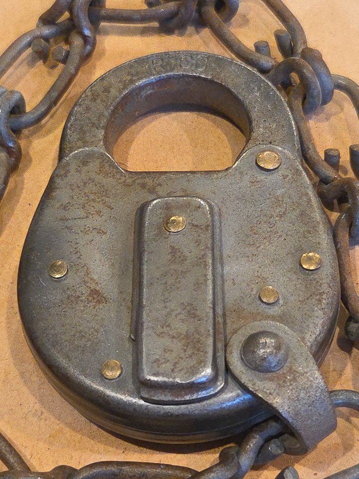 Vintage Miller Lock Co - RCO Reading Railroad-Lock | eBay