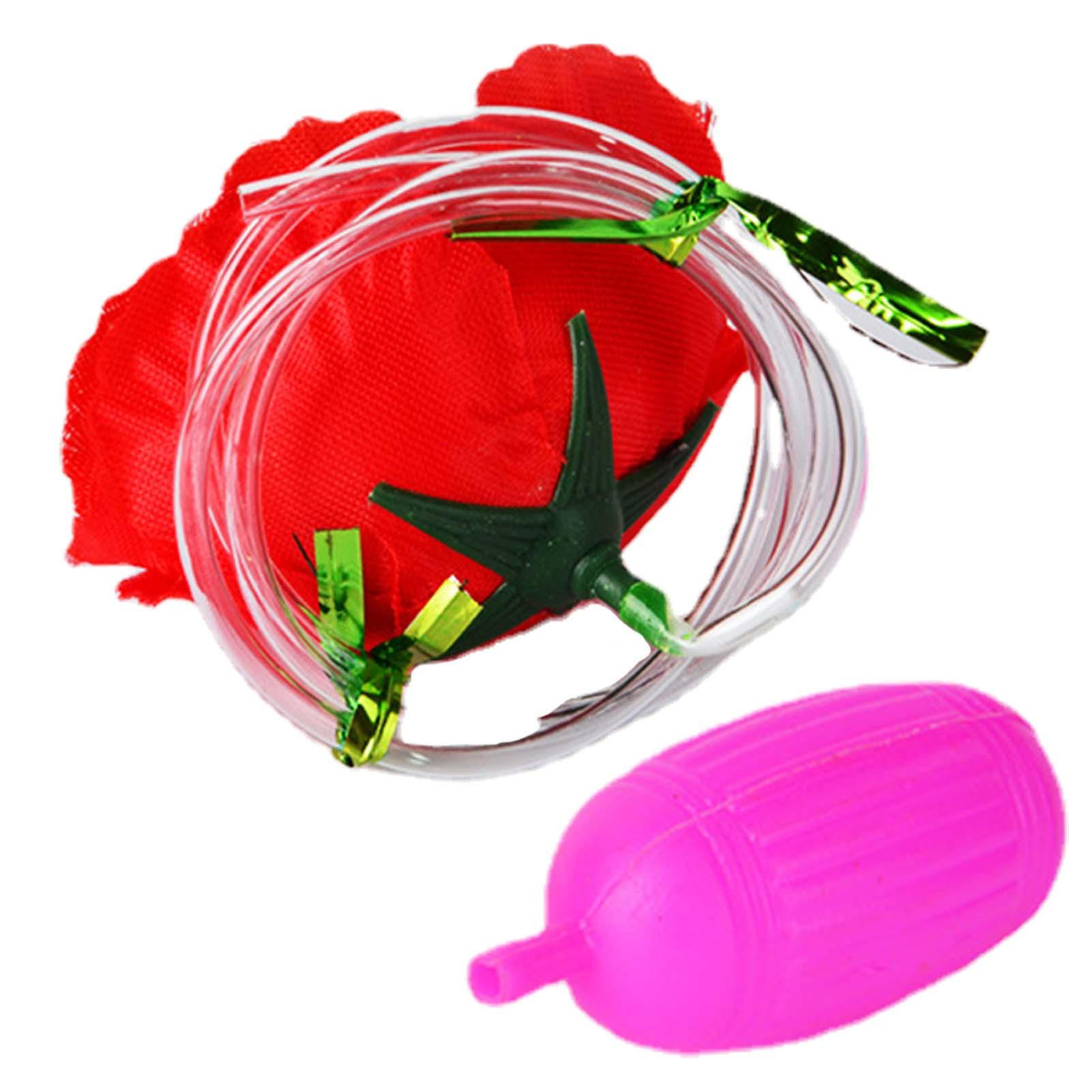 Water Squirt Rose Trick Toy Water Squirt Red Rose Joke Toys for April ...