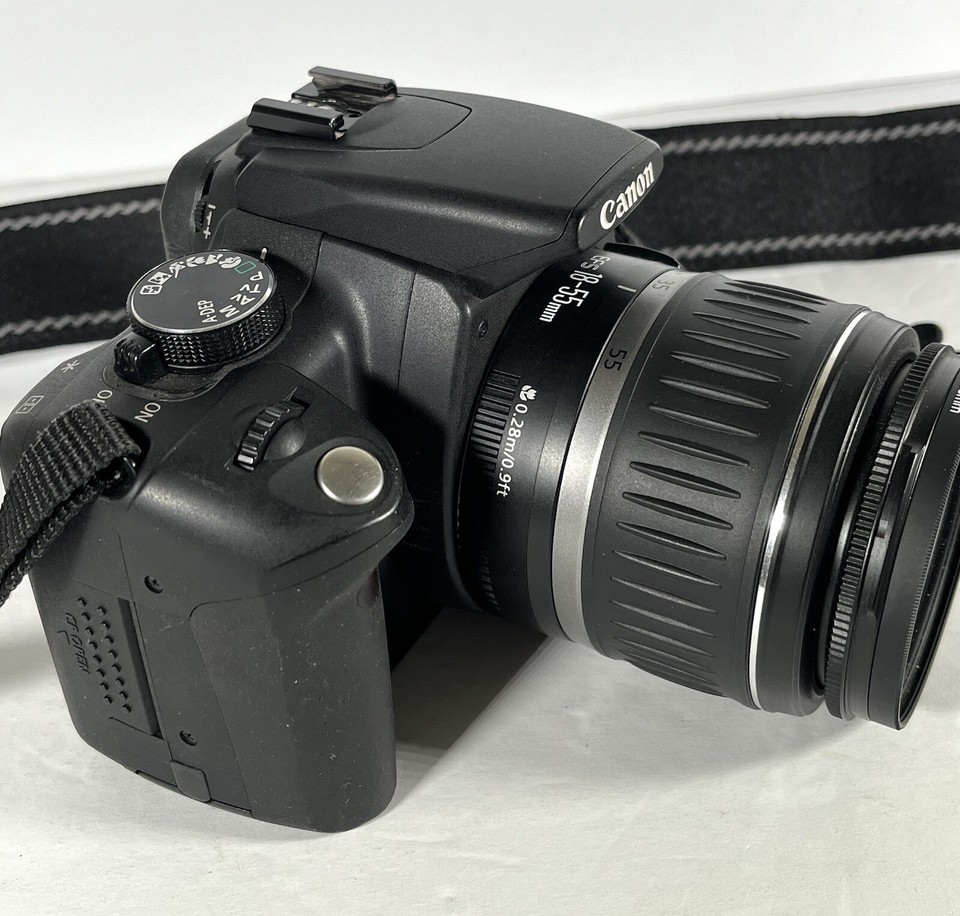 Canon EOS Digital Rebel XT DS126071 DSLR Camera, EF-S 18-55mm Lens, | eBay