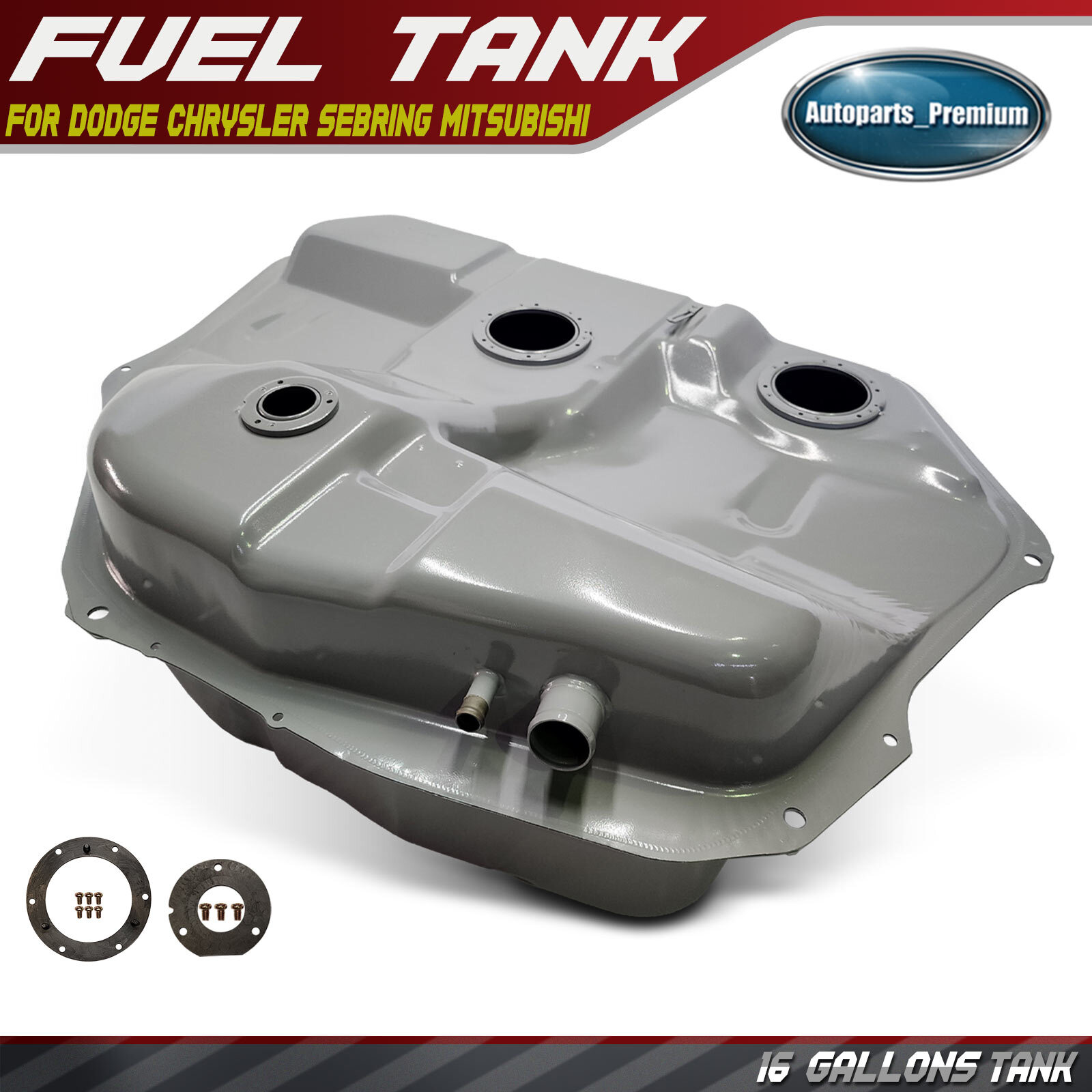 16 Gal Fuel Tank for Dodge Avenger Chrysler Sebring Mitsubishi Eclipse ...