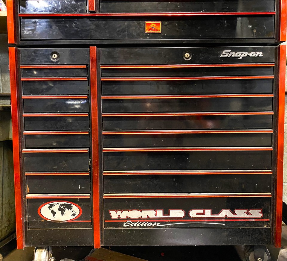 Snap On Tool Box Roll Cab Base & Top Box Krl World Class Edition 50" x ...