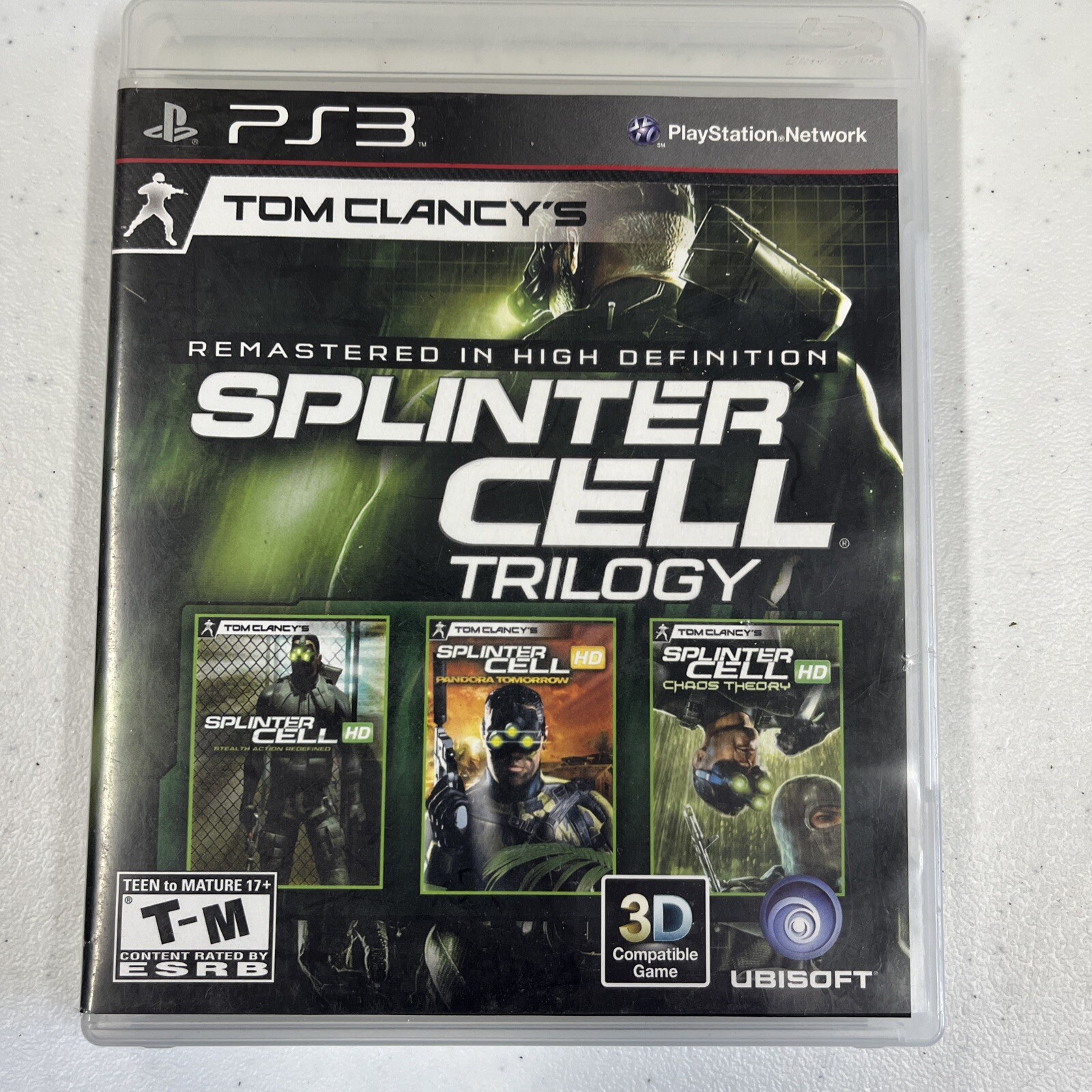 Tom Clancy's Splinter Cell: Trilogy Sony PlayStation 3 8888346784 | eBay