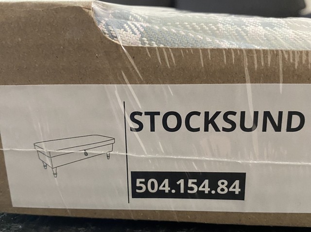 Ikea Stocksund Cover for Bench Slipcover Segersta Multicolor Plaid 504. ...