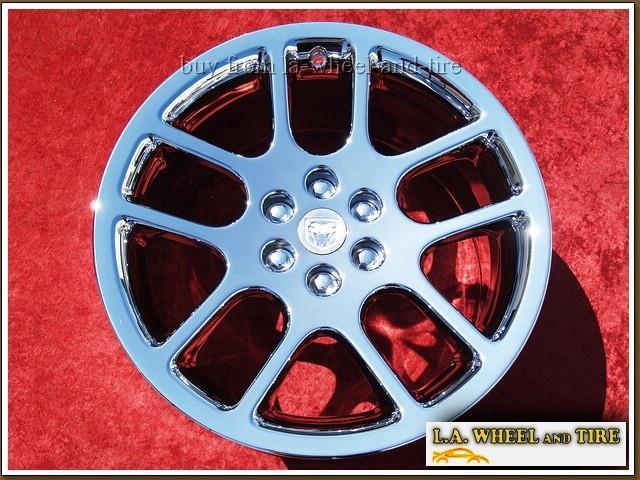 EXCHANGE SET OF 4 CHROME 18" 19" DODGE VIPER SRT10 FACTORY OEM WHEELS ...